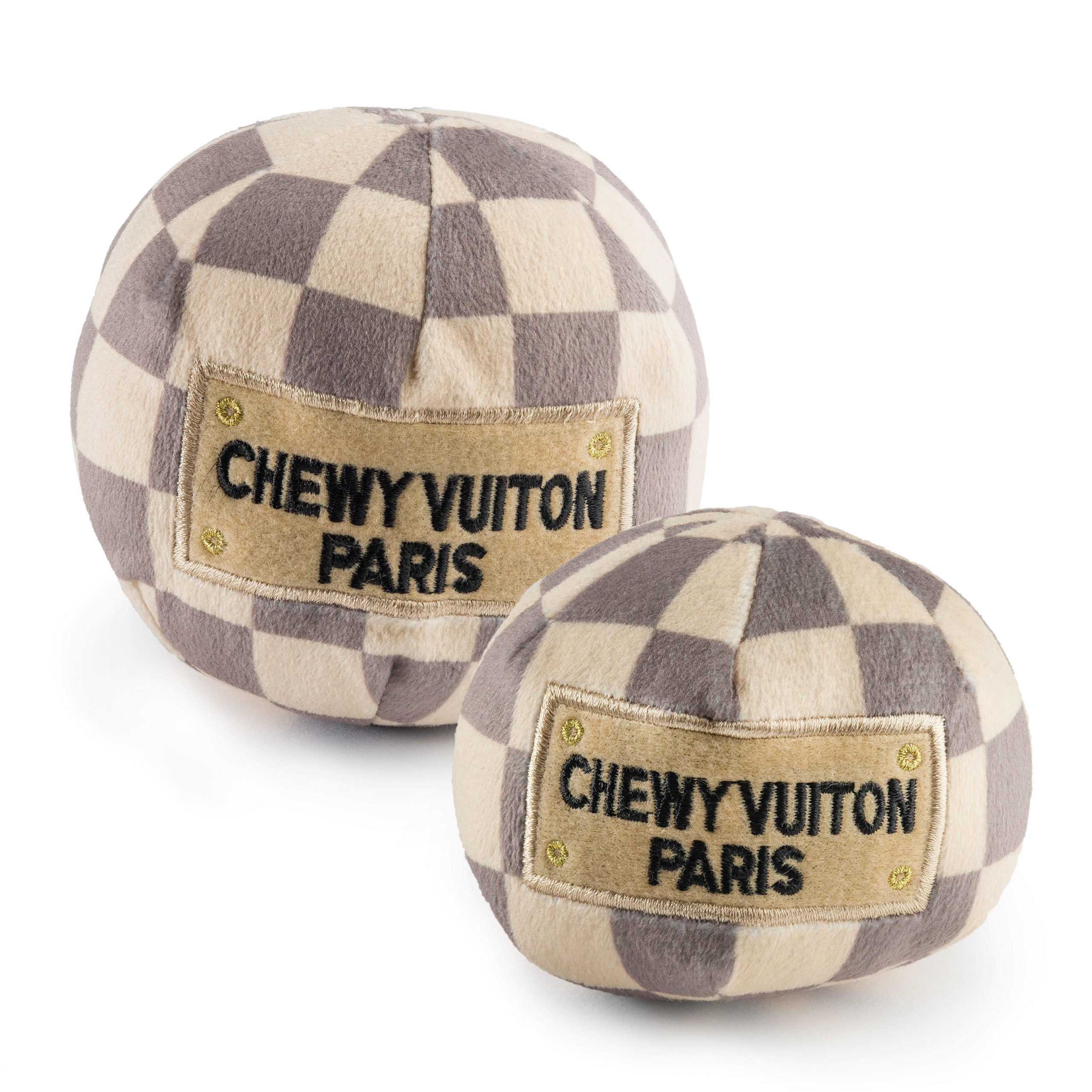 Haute Diggity Dog Chewy Vuiton Checker Ball » Dogfather and Co. | Dog ...