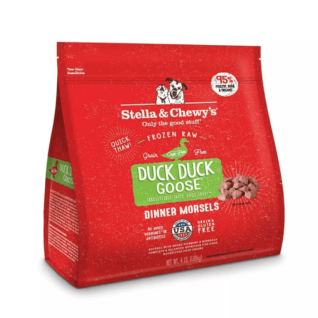 Stella & Chewy's Frozen Raw Dinner Morsels Duck Duck Goose 4 lb