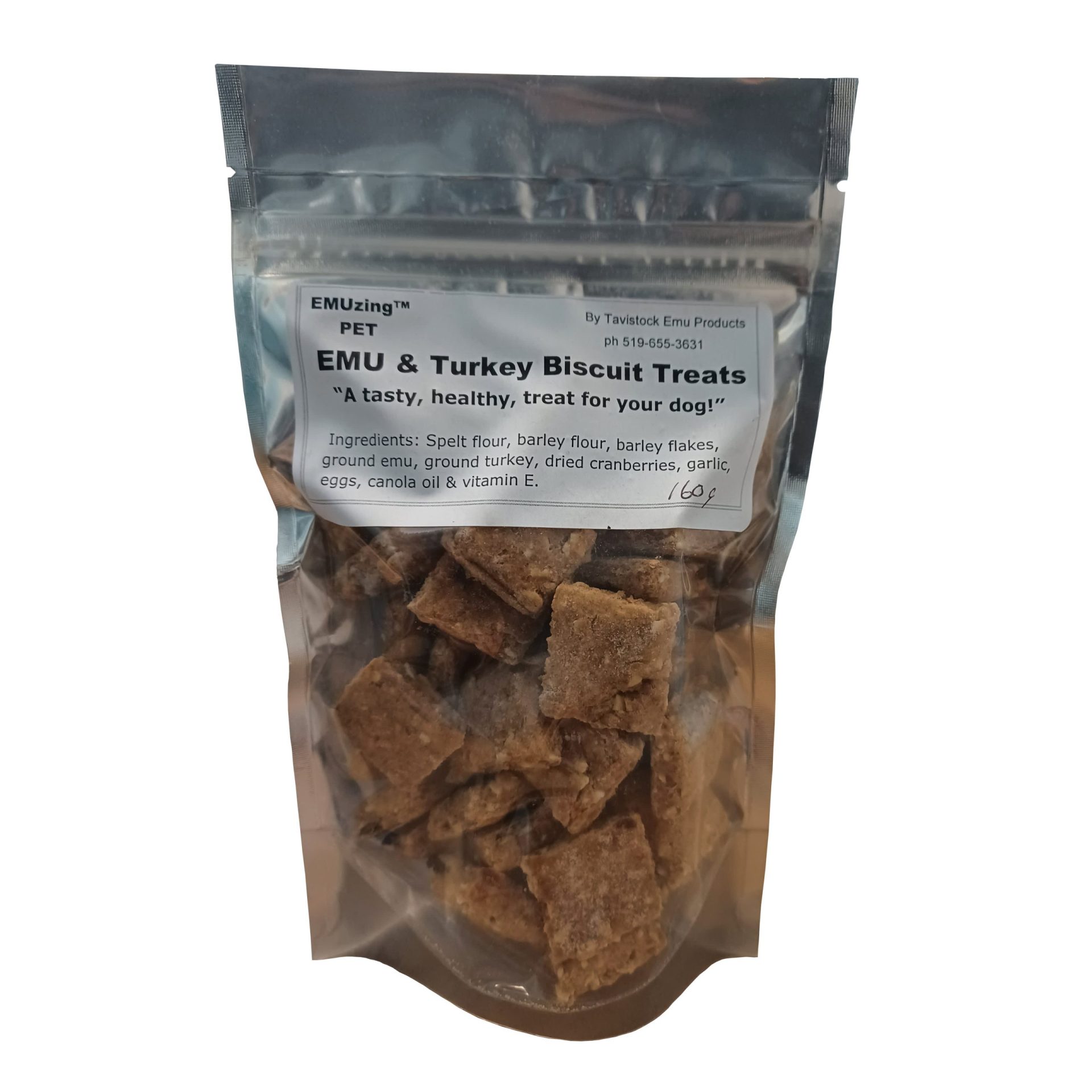Artisan Farms Emu & Turkey Biscuit 160 g » Dogfather and Co. | Dog ...