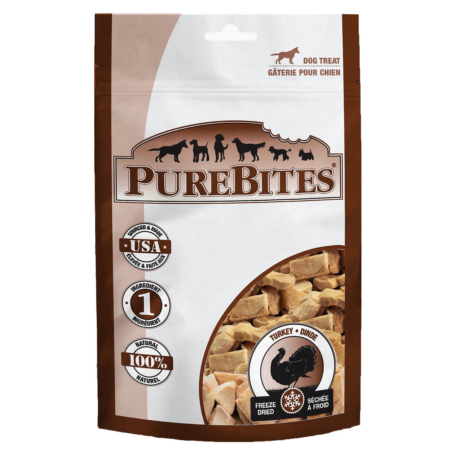 PureBites Freeze Dried Dog Treats Turkey » Dogfather and Co. | Dog ...