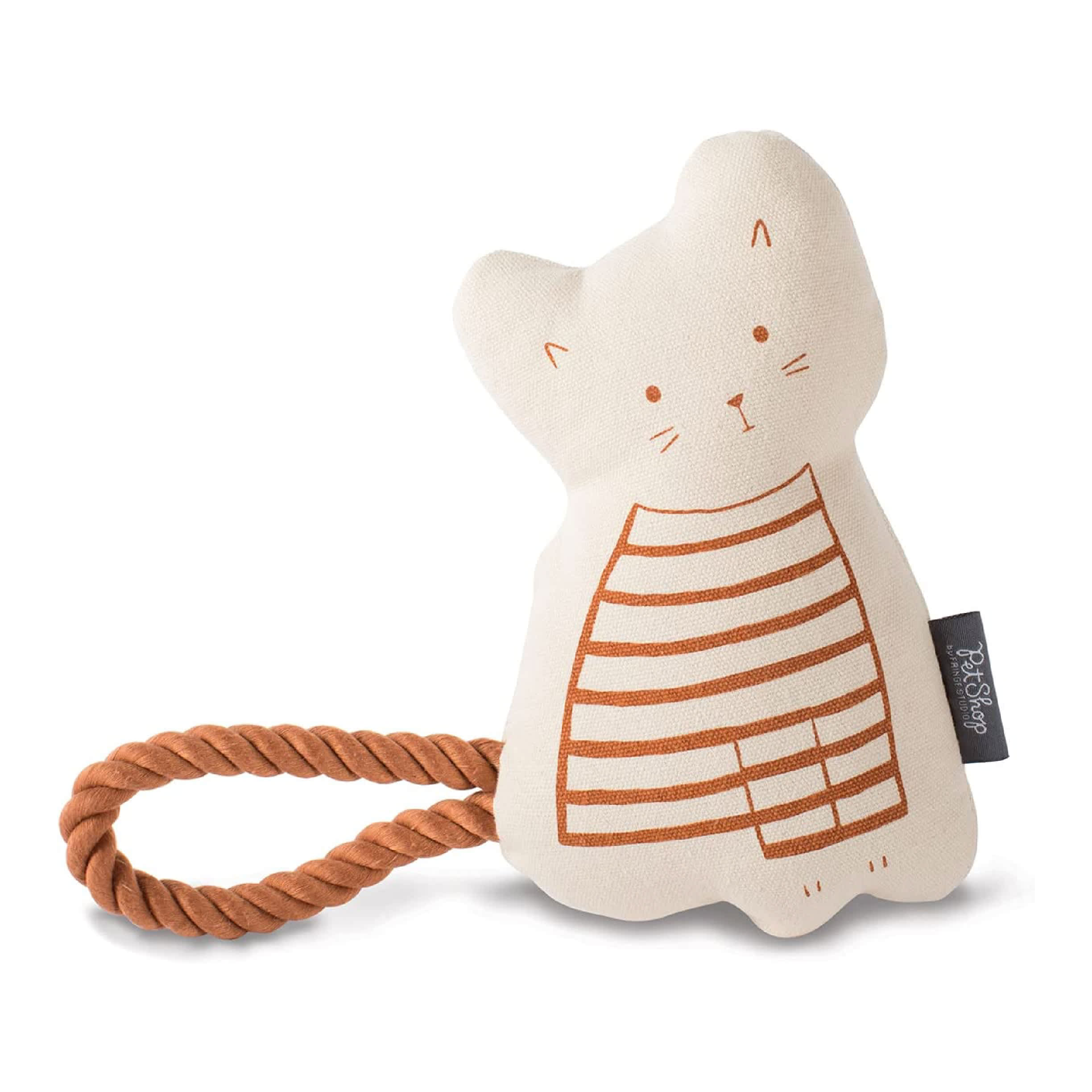 Pet Shop by Fringe Studio Miss Kitty Canvas Dog Toy » Dogfather and Co ...