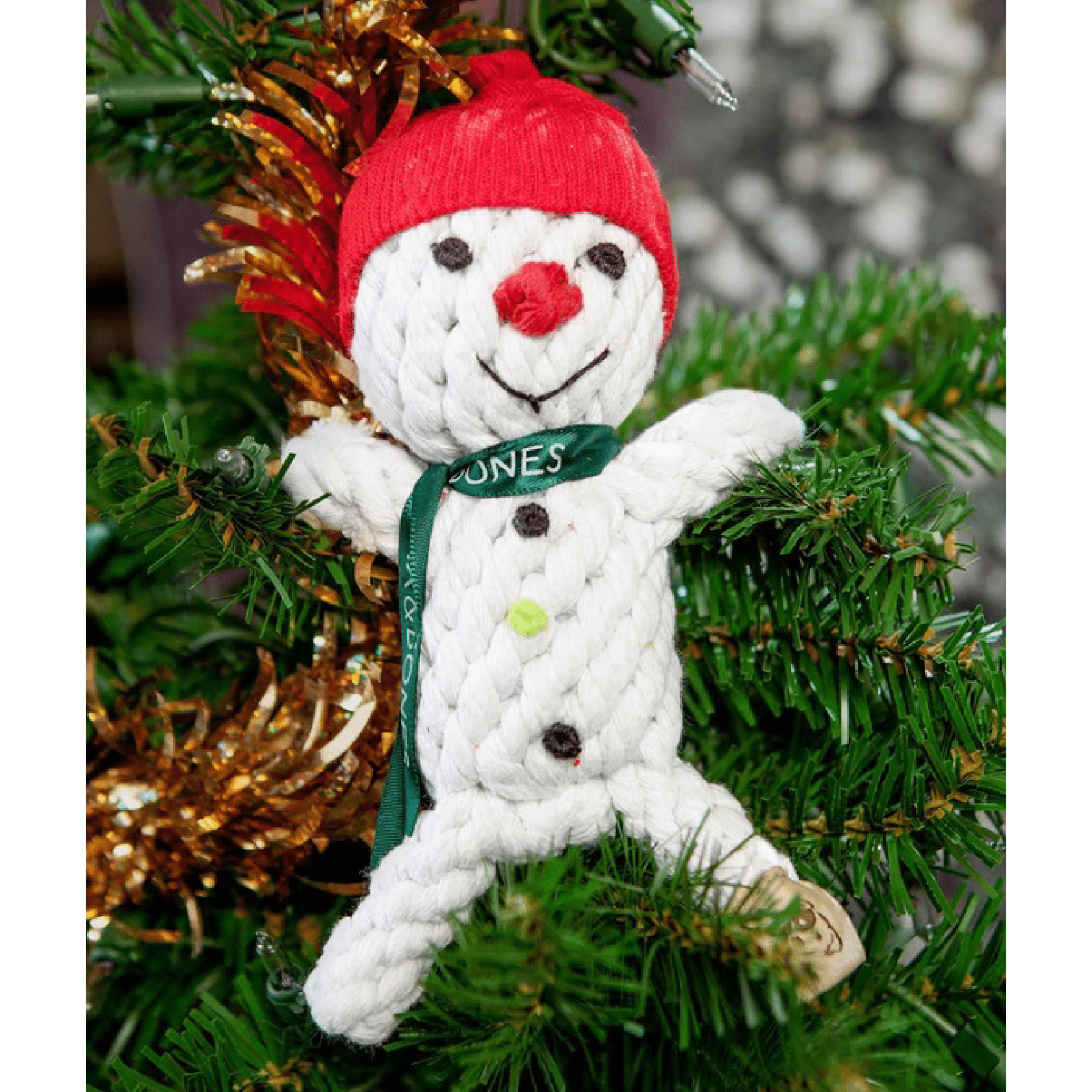 Jax & Bones Xmas Rope Toy Snowman Jumbo » Dogfather and Co. | Dog ...