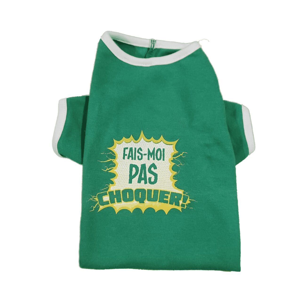 Yellow Hydrant T-Shirt Fais-Moi Pas Choquer! » Dogfather and Co. | Dog ...