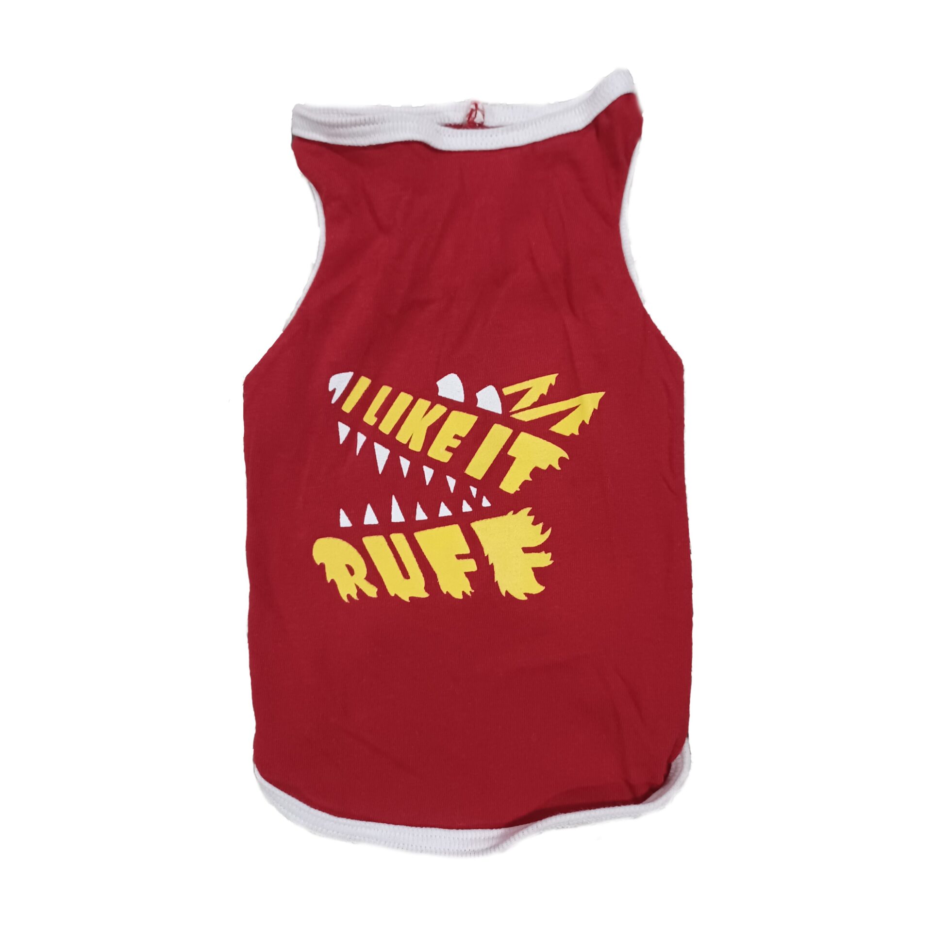 Yellow Hydrant Tank I Like It Ruff Red » Dogfather and Co. | Dog ...