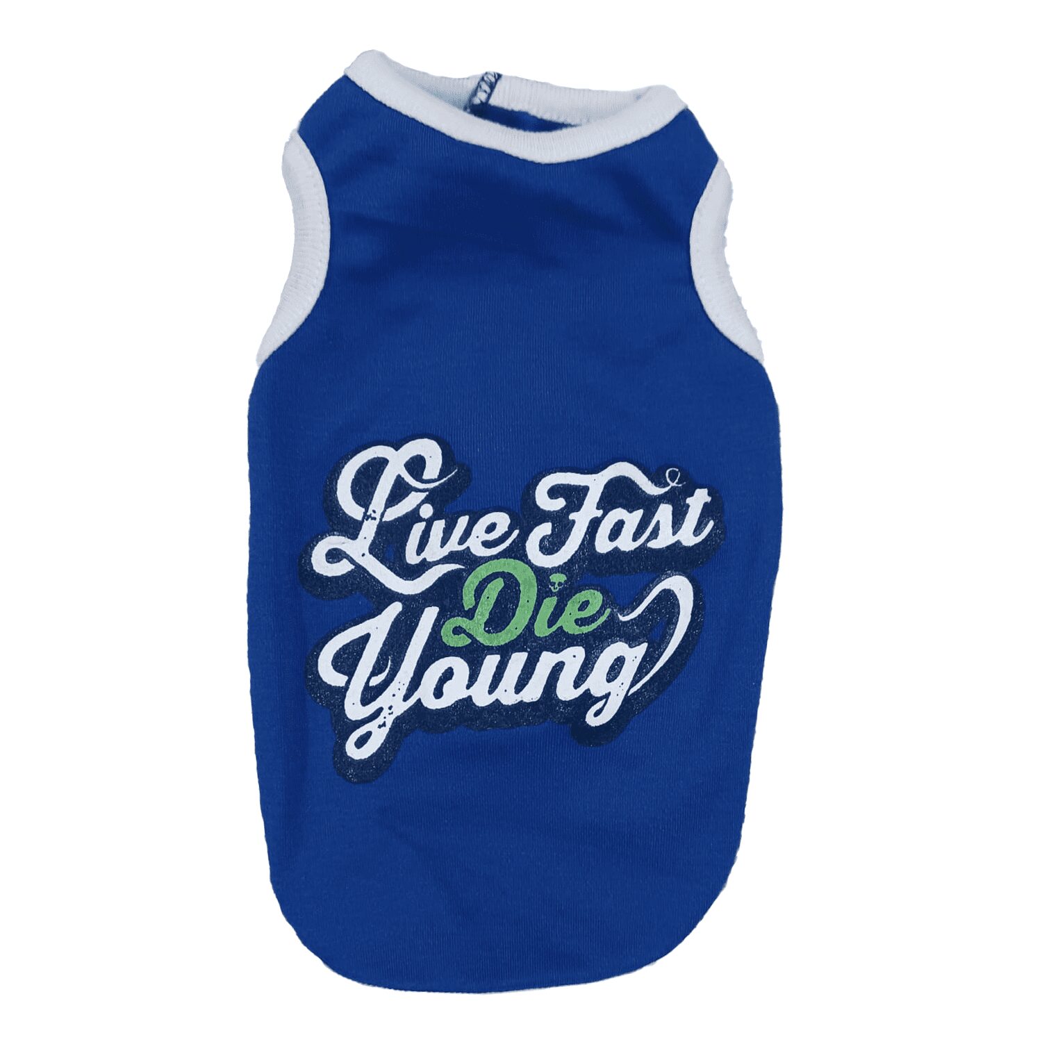 Yellow Hydrant Tank Live Fast, Die Young » Dogfather and Co. | Dog ...