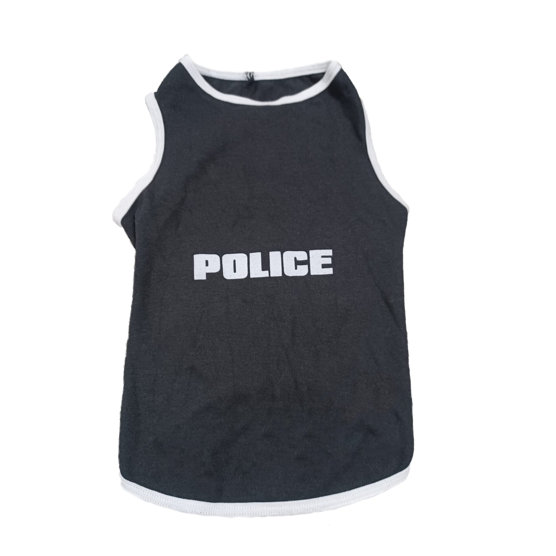Yellow Hydrant Tank Police Black » Dogfather and Co. | Dog Grooming and ...