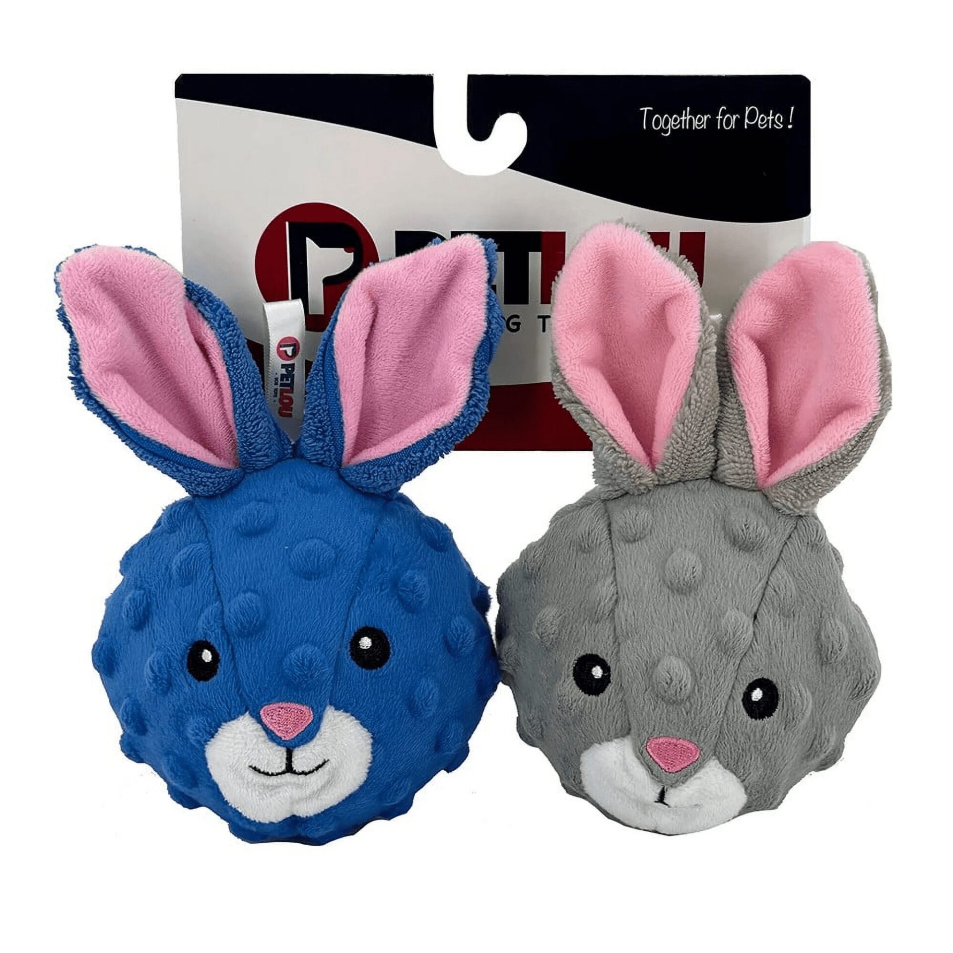 Petlou EZ Squeaky Twin Pack-Rabbits 4" » Dogfather and Co. | Dog ...