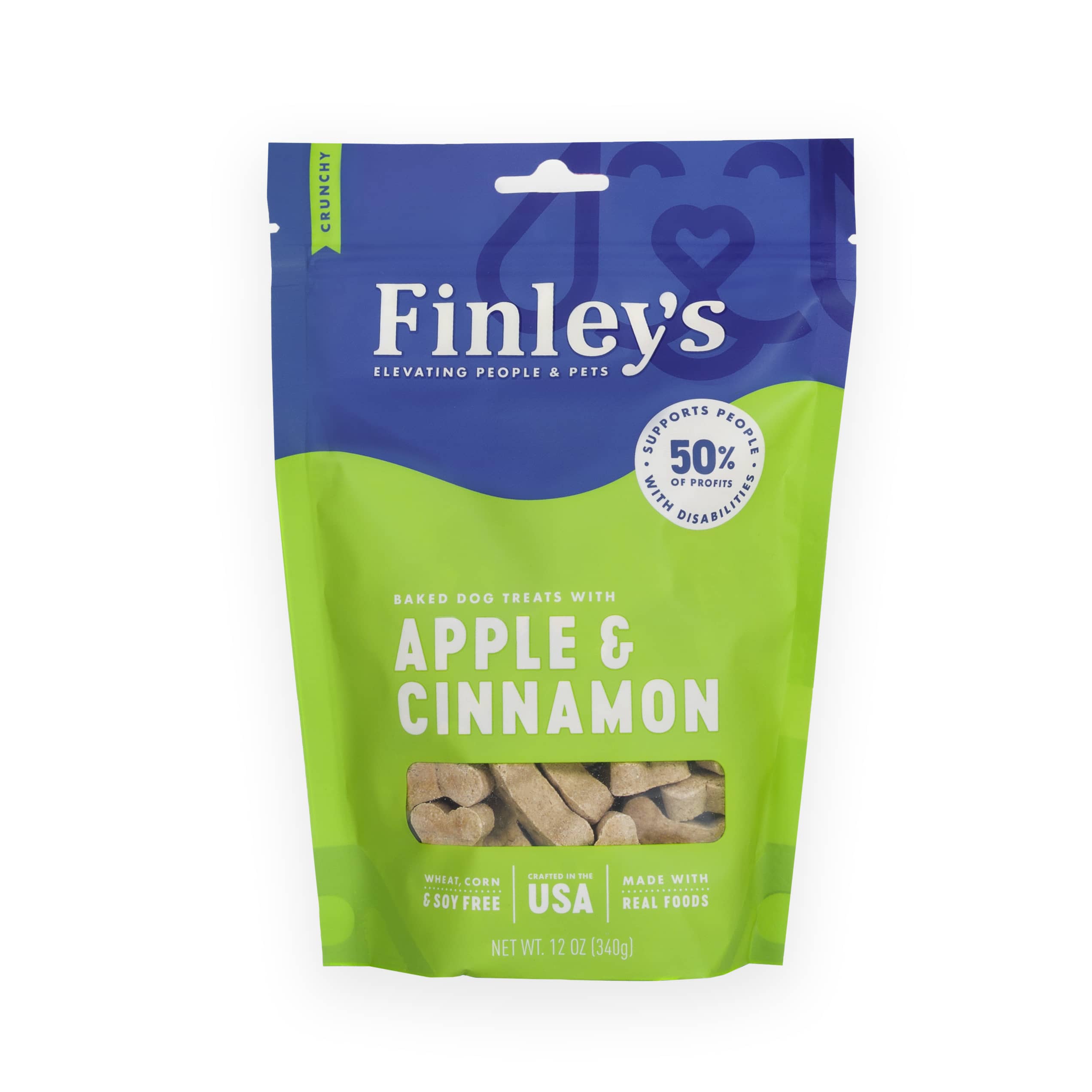 Finley's Apple Cinnamon Biscuits 12oz » Dogfather and Co. | Dog ...